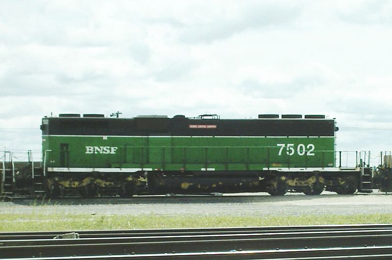 BNSF SD 40-2B 7502